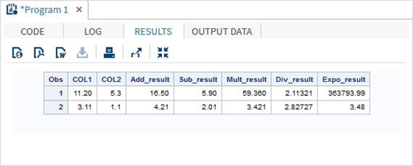 Solved: Arithmetic operations in sas - SAS Support Communities
