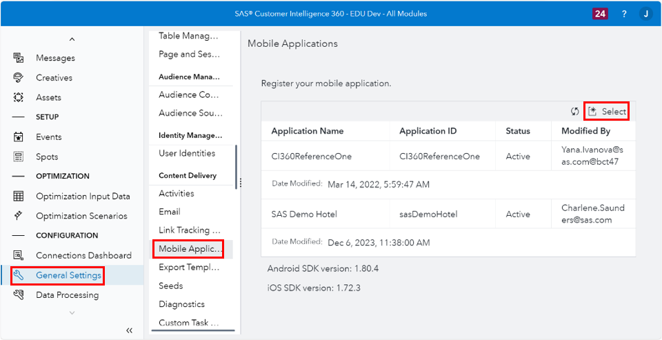 Installing the SAS Customer Intelligence 360 Mobile SDK on an Android ...