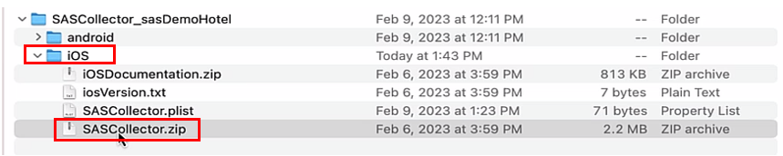 Installing the SAS Customer Intelligence 360 Mobile SDK on an iOS Application