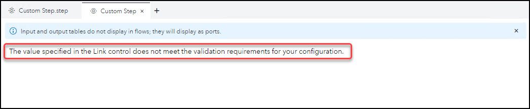 SAS Viya: Link Control for Custom Steps