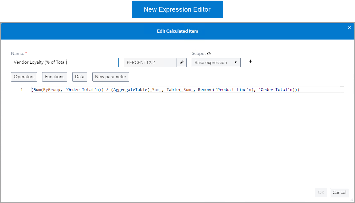 SAS Visual Analytics: A look at the new Expression Editor (Part 2)