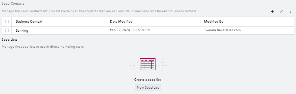 How to Test your Marketing Campaigns with Seed Contacts in SAS 360 Direct