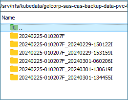SAS Viya Backup and Restore: new features add flexibility