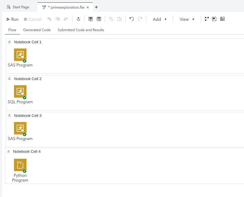 Using The SAS VS Code Extension to Check Prime Distribution