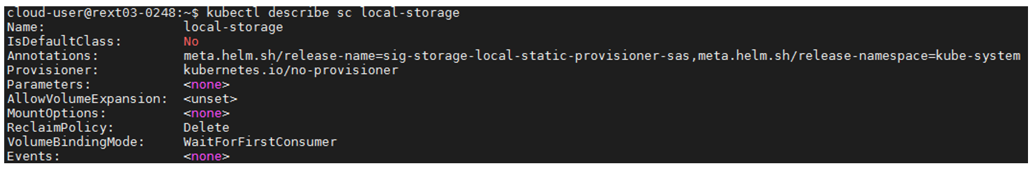 Viya Deployment In Upstream Open Source Kubernetes Using Local Storage Provisioner