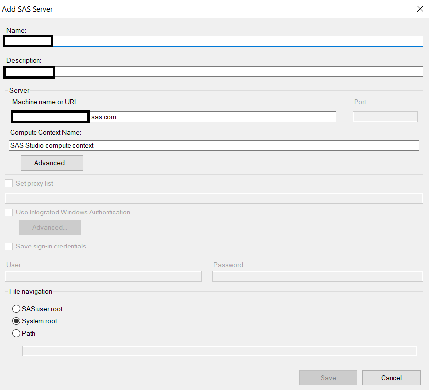 SAS Enterprise Guide Viya 4