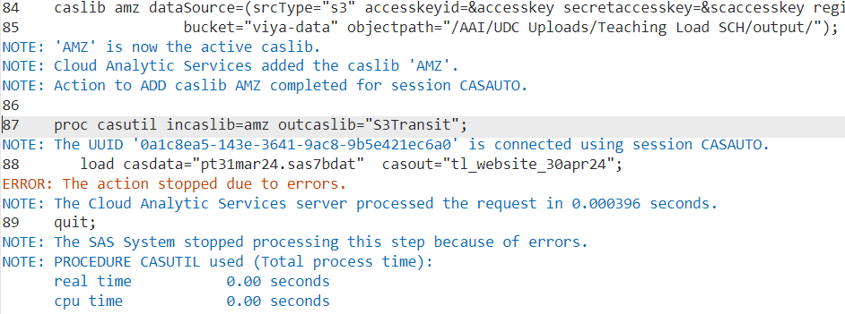 Solved: Unable to read/copy/load .sas7bdat data from S3 to CAS in SAS Studio - SAS Support ...