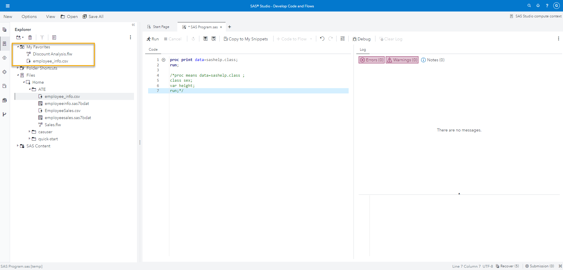 10 Productivity Features in SAS(R) Studio on SAS Viya 4