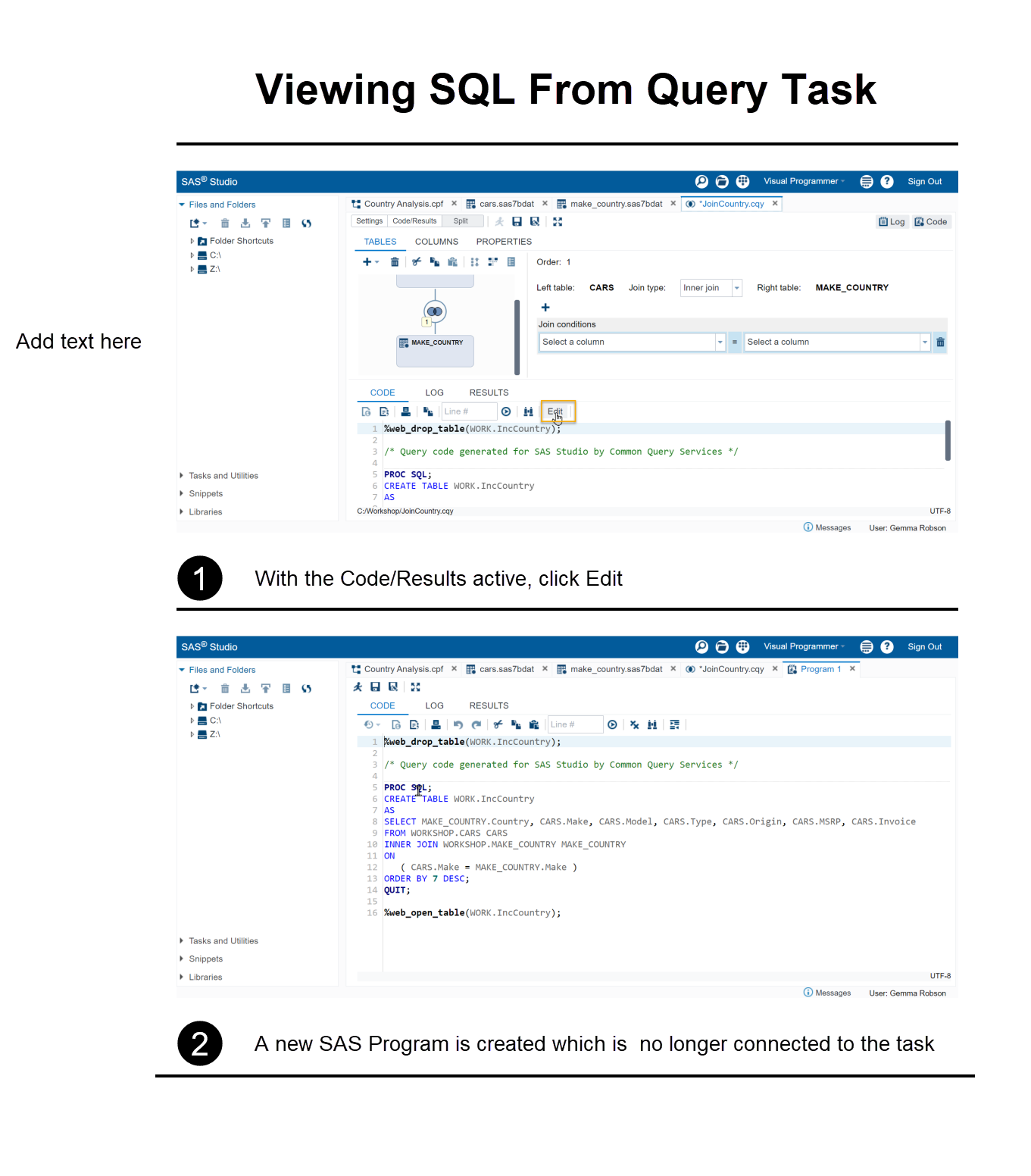 From Zero to SAS: Using SAS Studio to Summarize and Manipulate Your Da... - SAS Support Communities