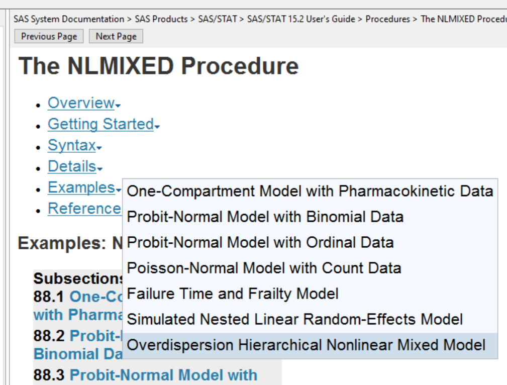 nonmem sample program - SAS Support Communities