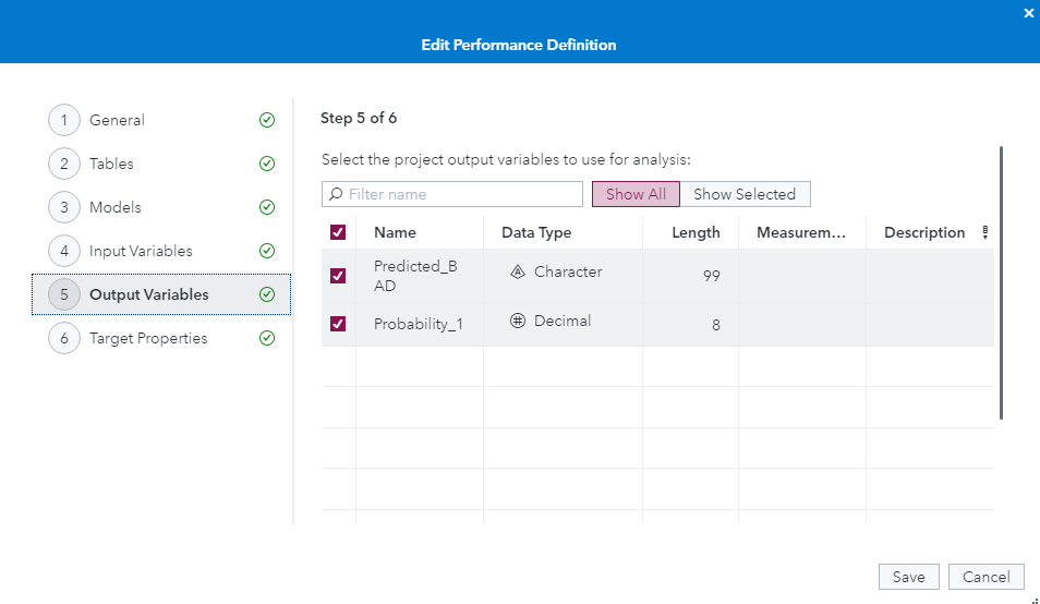 SAS Model Manager performance monitoring report show ROC but does not ... - SAS Support Communities