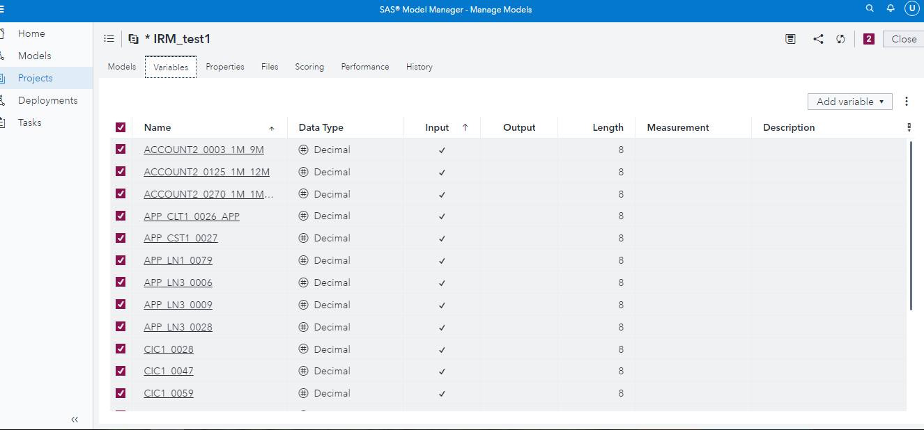 Sas Model Manager Performance Monitoring Report Show Roc But Does Not Sas Support Communities