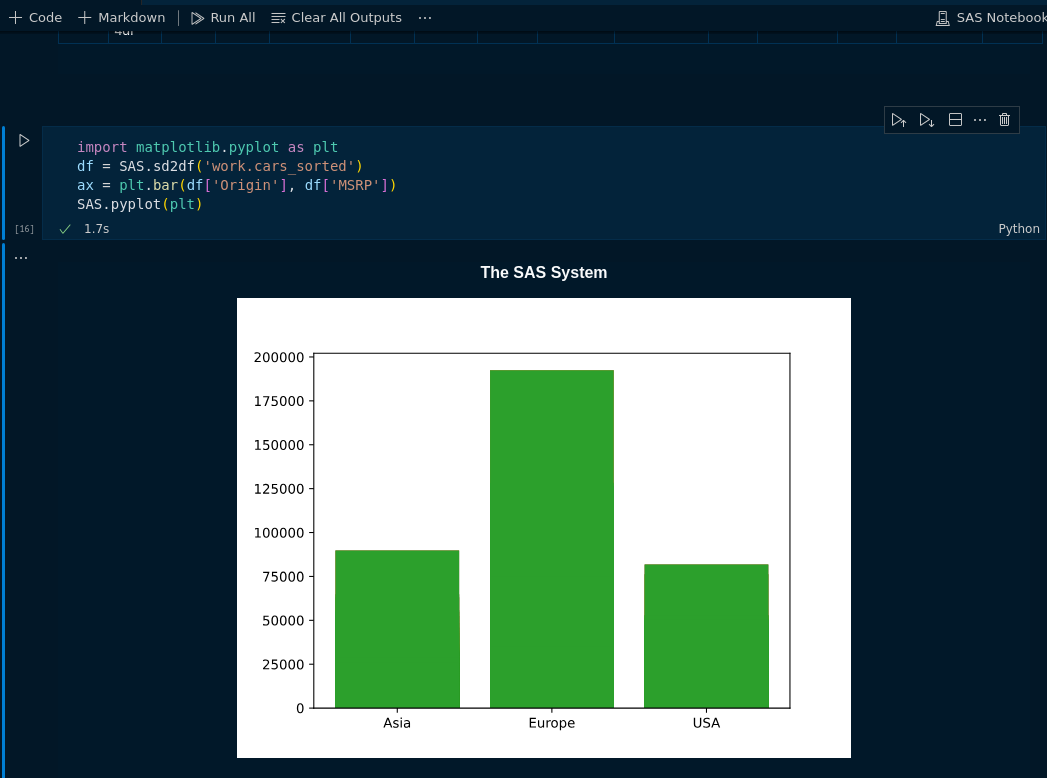 VS Code Notebooks to SAS Studio Flows: the Easy Guide