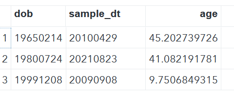 Solved: Calculating age from two date string variables in YYYYMMDD - Page 2 - SAS Support ...