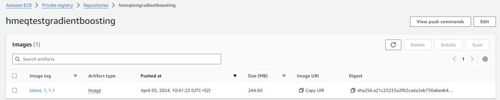 Running SAS Scoring Runtime Containers through AWS Fargate