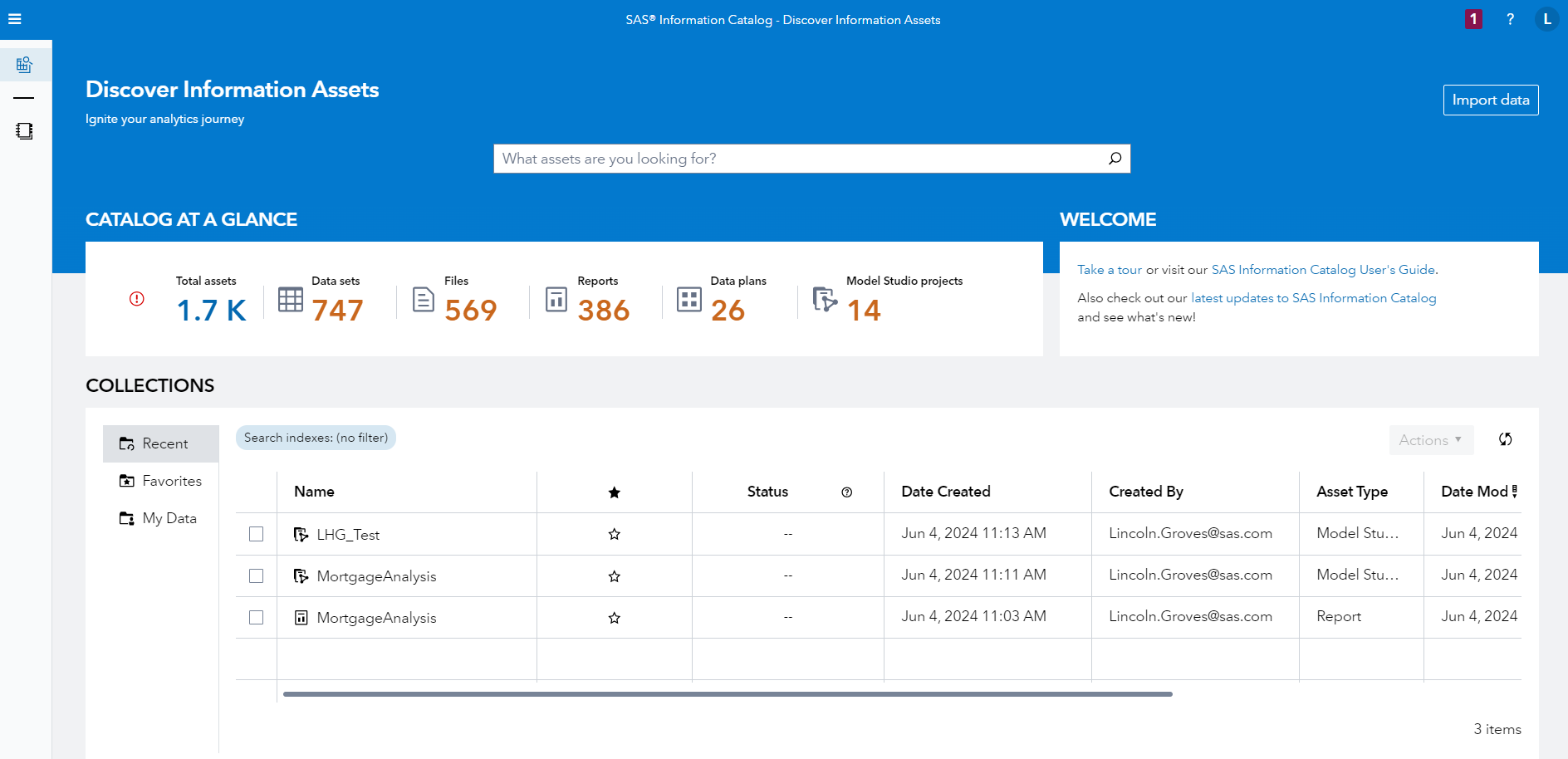 Data uploads in SAS Viya for Learners 4: Let me count the ways! - SAS ...