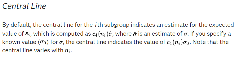 How to display the value of S on XS chart(SPC chart) plot ? - SAS Support Communities