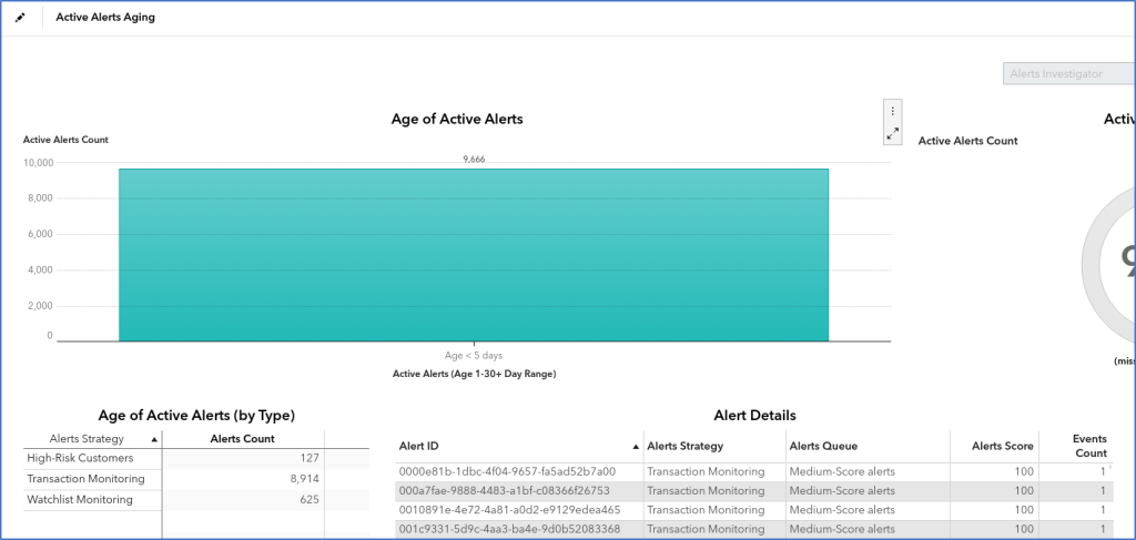 Configuring Analytics Reports for SAS Anti Money Laundering