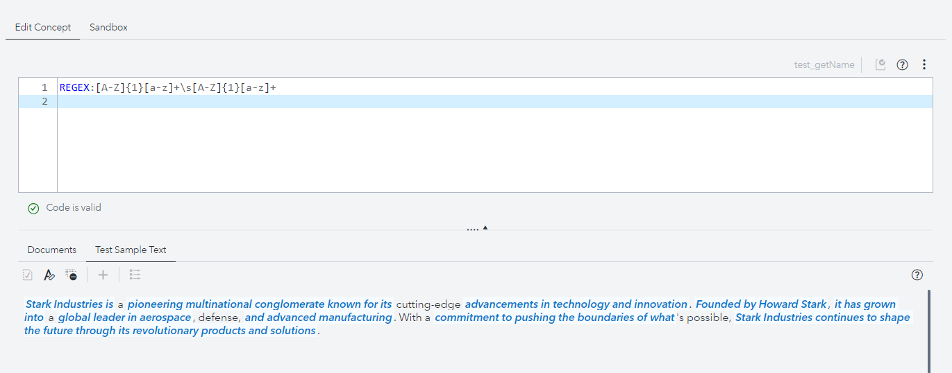 REGEX rule in VTA 8.5. Lower cased words were also matched when using ... - SAS Support Communities