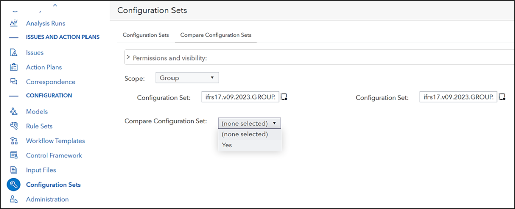 Adding A New Configuration Set To Sas Solution For Ifrs 17