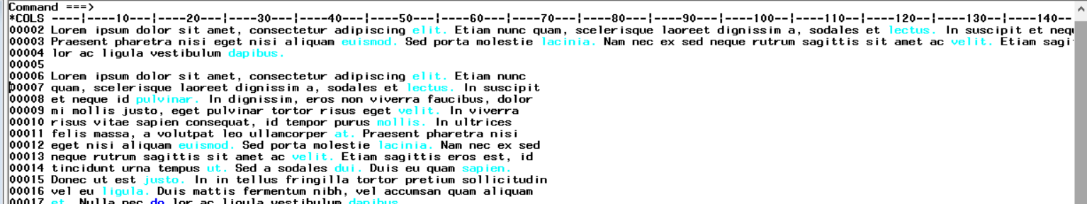 Carriage return - SAS Support Communities
