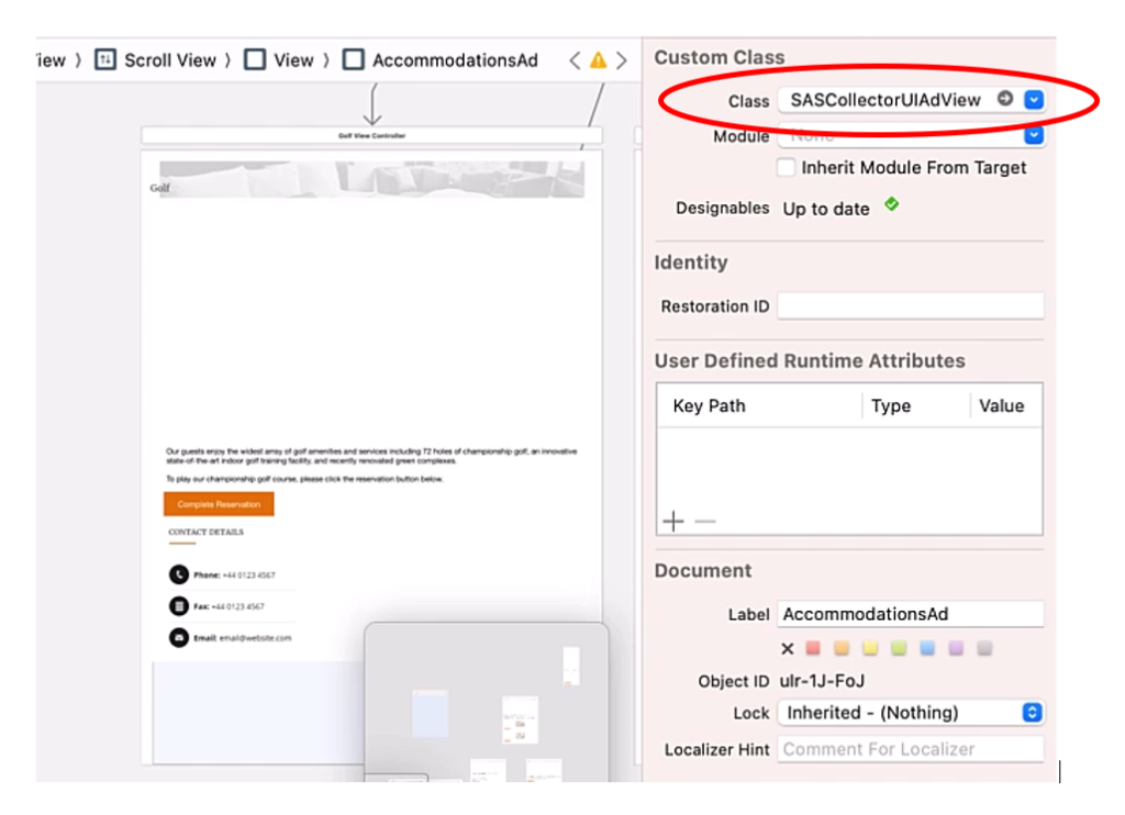 Configuring Mobile Spots on an iOS Application using the SAS Customer ...